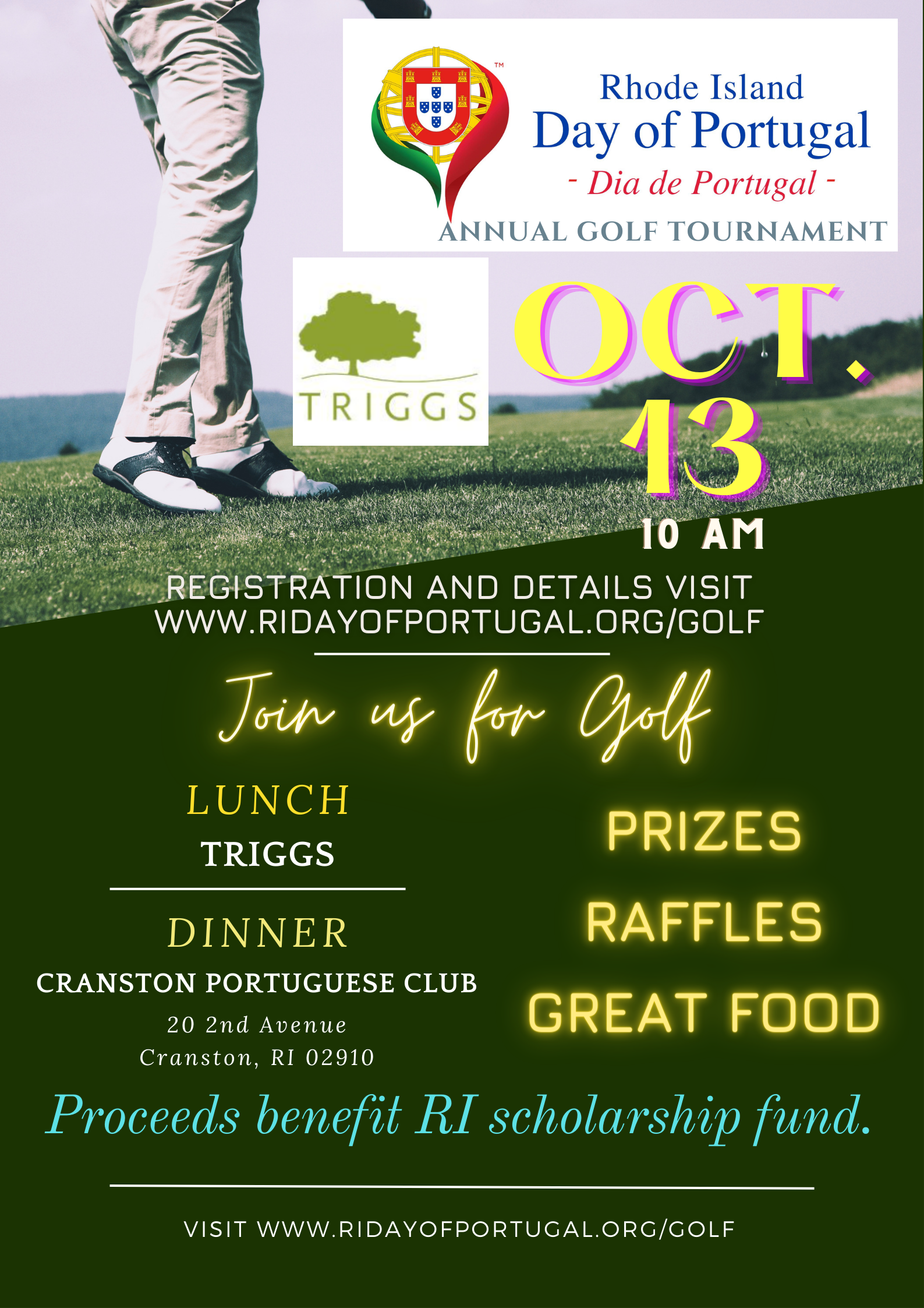 RI Day of Portugal Annual Golf Tournament | Historical Preservation ...