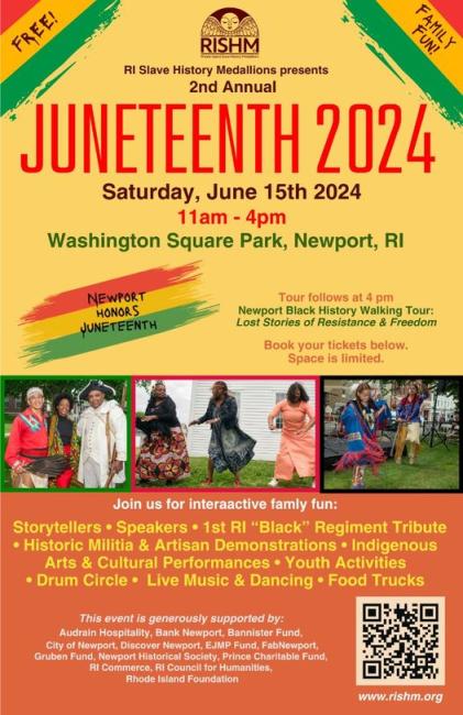 Juneteenth 2024 - RI Slave Medallions | Historical Preservation ...